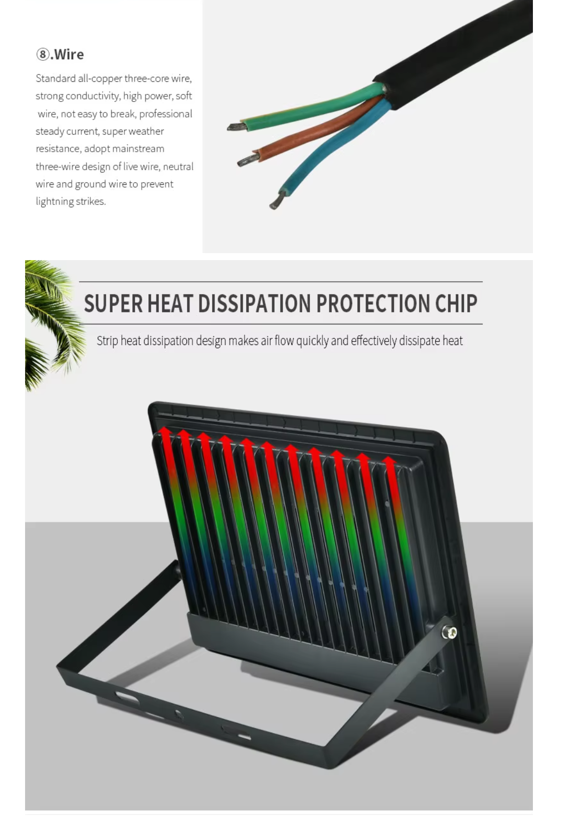 WHS 300W 400W & APPLE 300W 400W 500W 600W LED Flood Light IP66 ...
