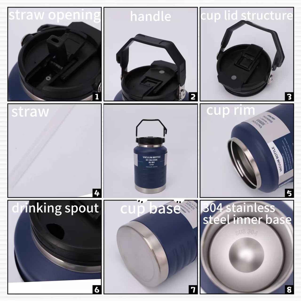 New 304 Stainless Steel Dumpling Tank, Double-Layer Vacuum Insulated ...