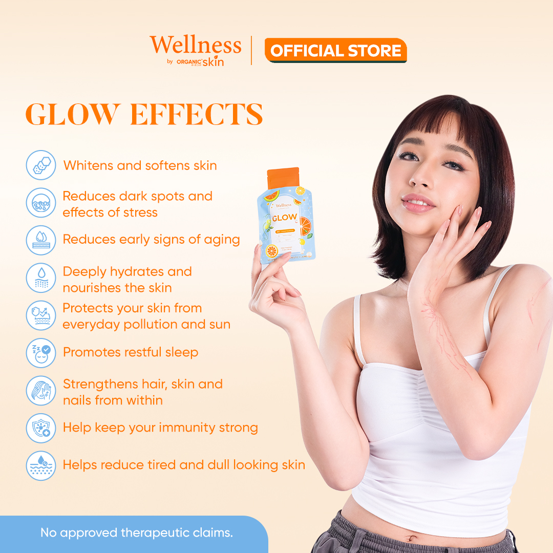 Wellness by Organic Skin Tri-Glow C S- Acetyl Glutathione 15 Capsule ...