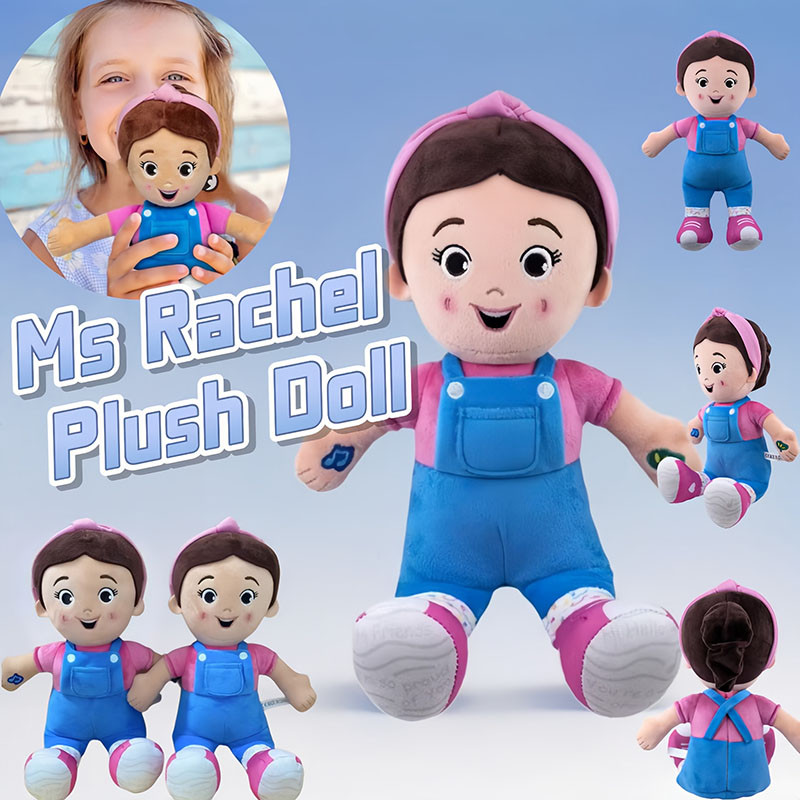 Ms Rachel Plush Doll - Interactive Singing & Talking Toy , Educational ...