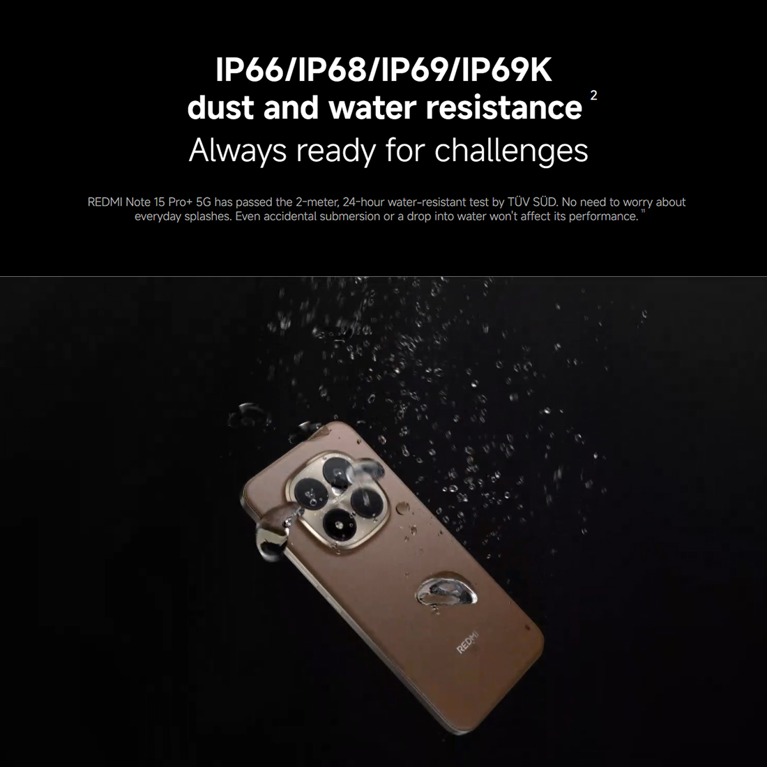 Xiaomi Redmi Note 15 Pro+ 5G (12+512GB) Smartphone | Snapdragon®7s Gen ...