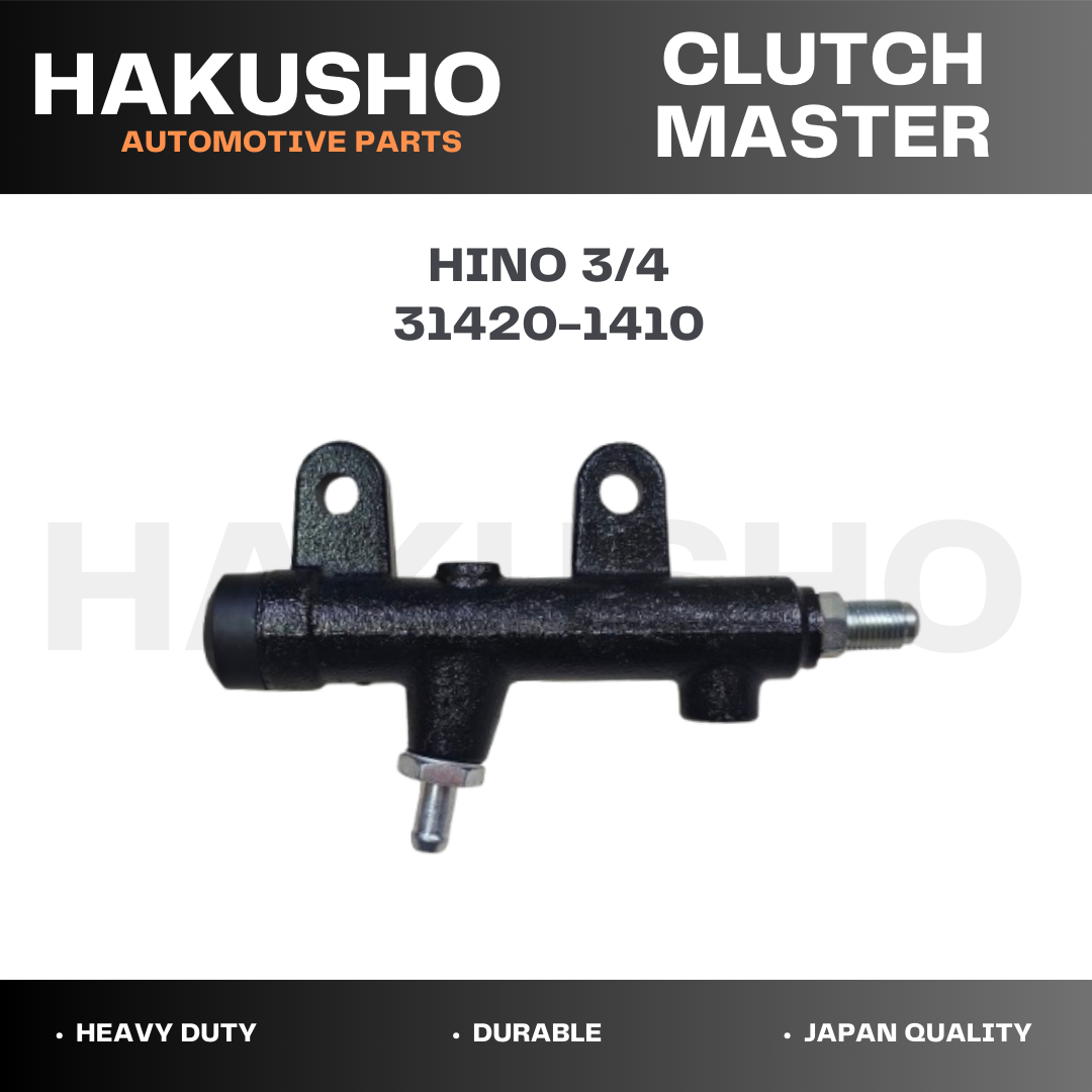CLUTCH MASTER ASSEMBLY HINO 31420-1410 HAKUSHO JAPAN QUALITY | Shopee ...