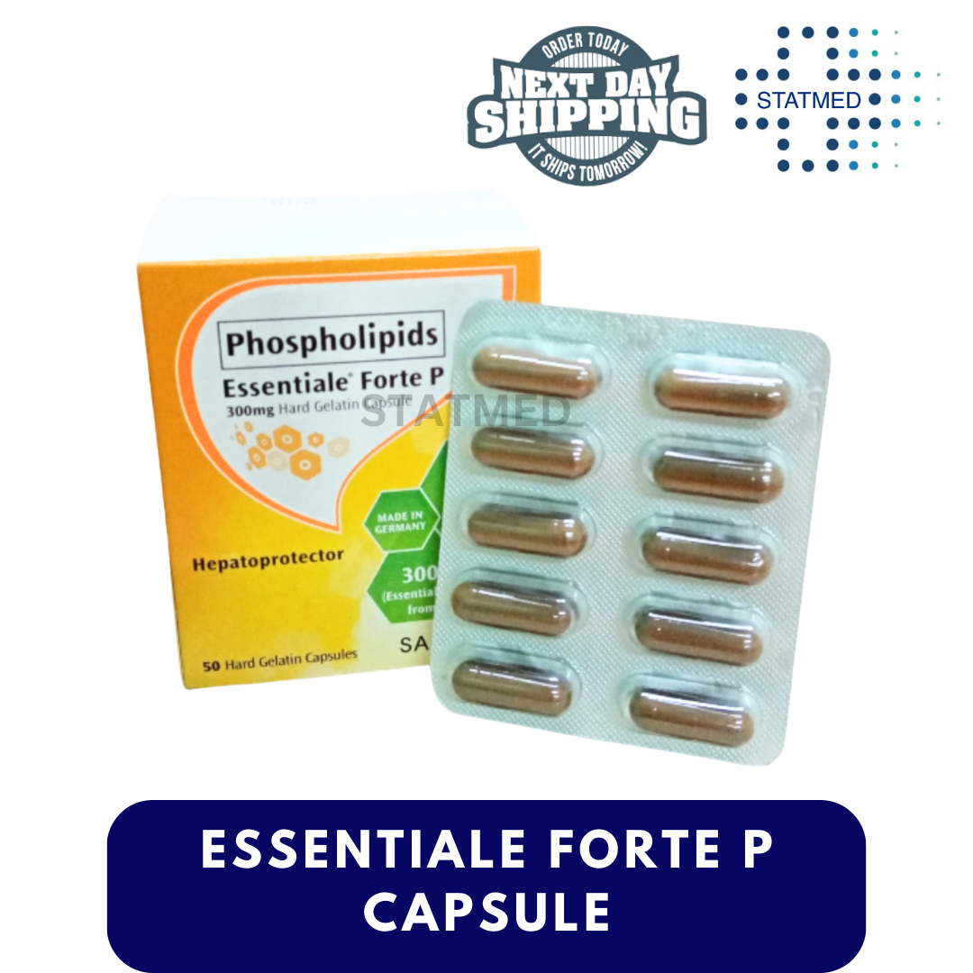 Essentiale Forte P 300mg Capsule Phospholipids - 10, 30 & 50 Caps ...