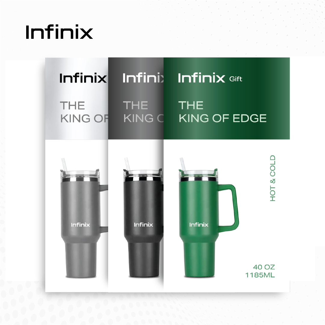 Infinix NOTE Edge Exclusive Freebie - Infinix Tumbler (RANDOM COLOR ...