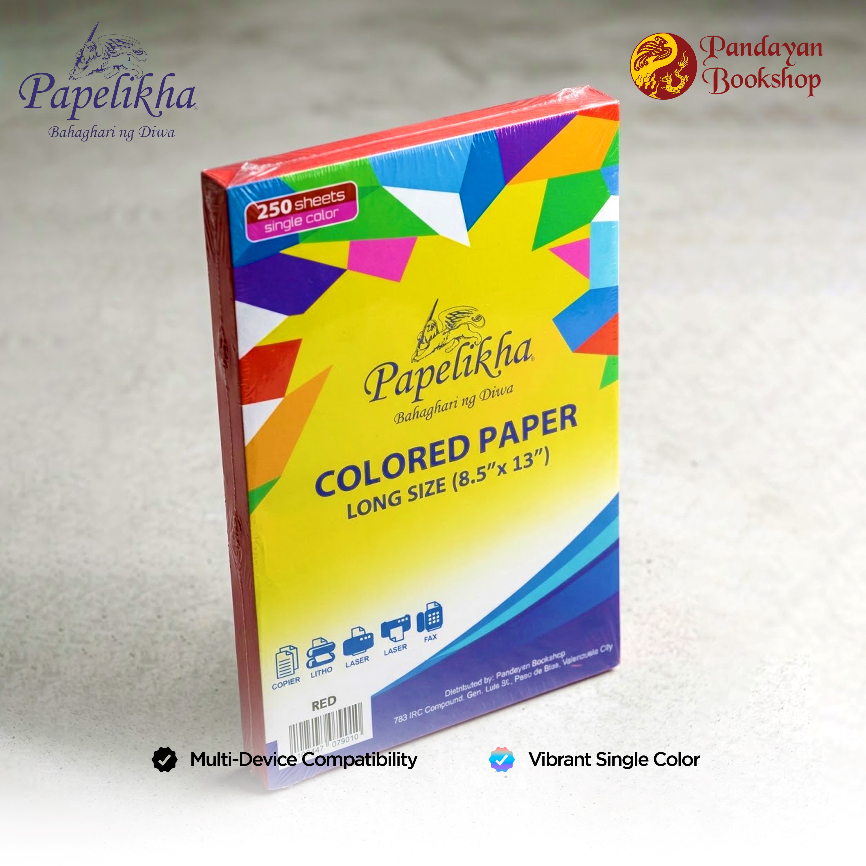 Papelikha Colored Paper Single Color 250’s | Shopee Philippines