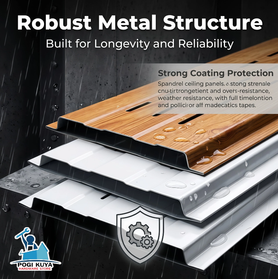 Metal Spandrel for Outdoor Ceiling 0.5M/0.8m/1m/1.2m - 6inches ...