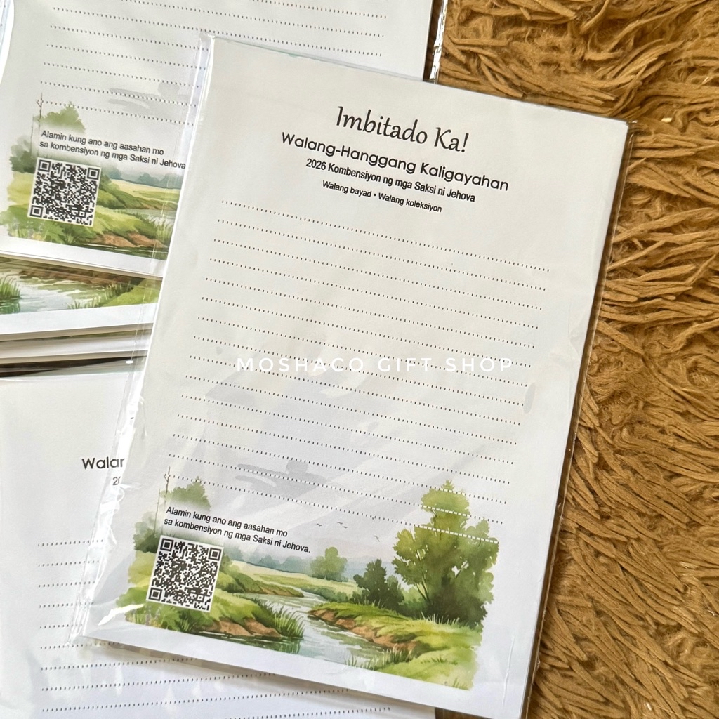 RC Invitation Letter Note Pad A5 | Shopee Philippines