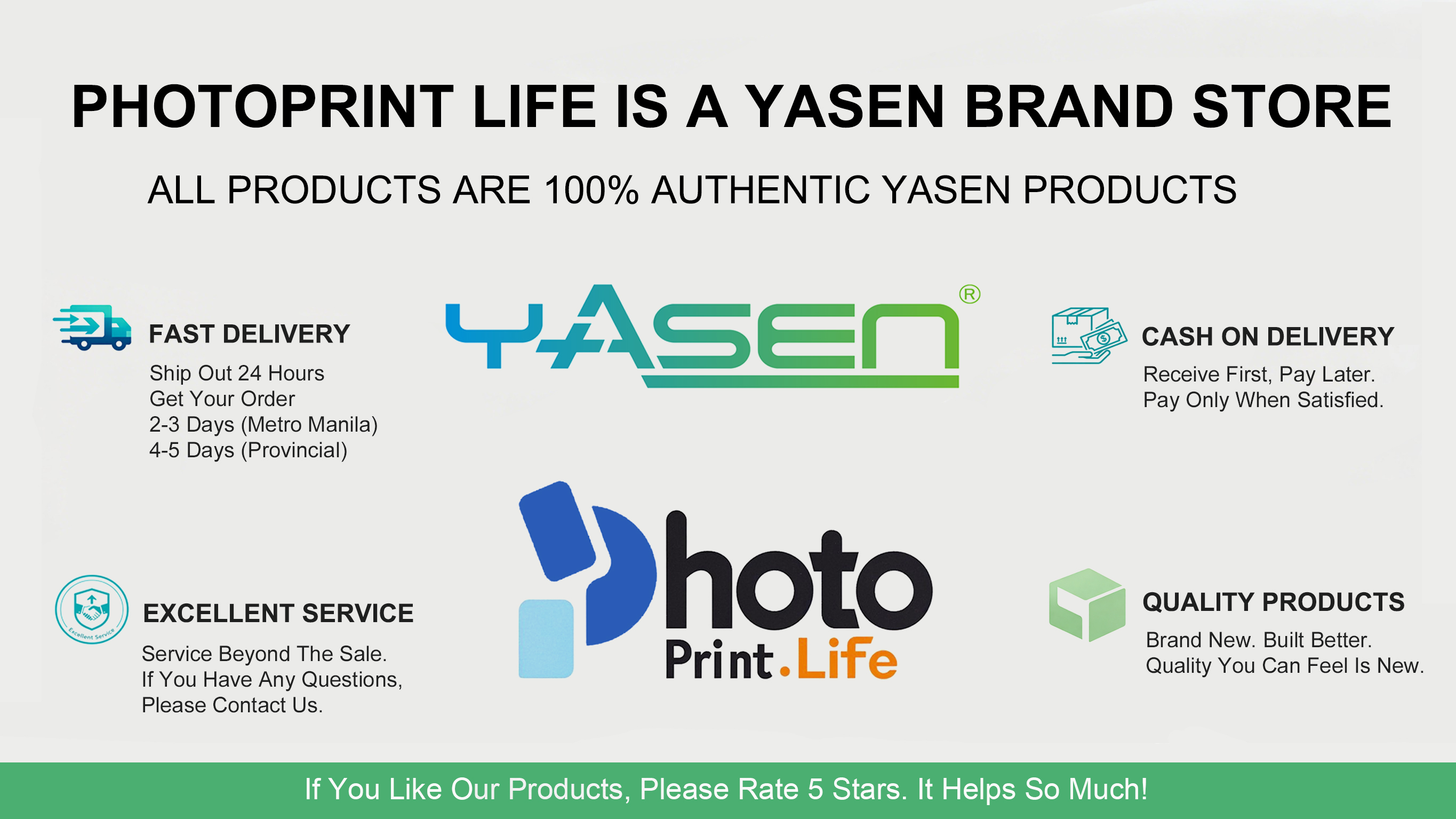 Yasen Vinyl Sticker A4 Size Waterproof inkjet sticker PET Vinyl ...
