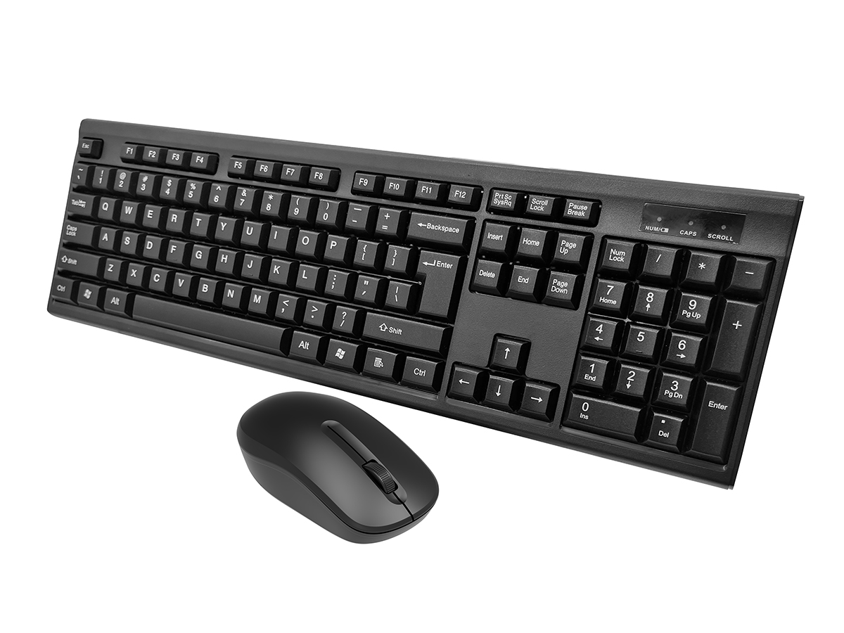 Zeus Wireless Office Keyboard and MouseSet Quiet Typing Easy ...