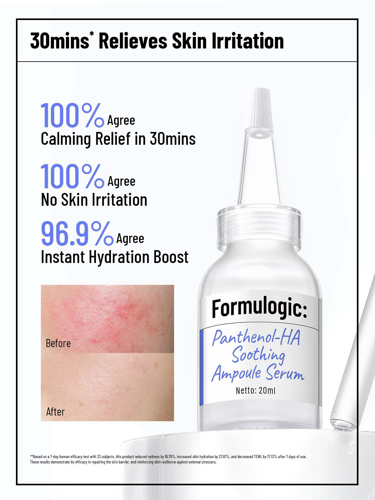 Formulogic: [Barrier Repair Kit] Soothing Ampoule Serum 20ml + SOS ...
