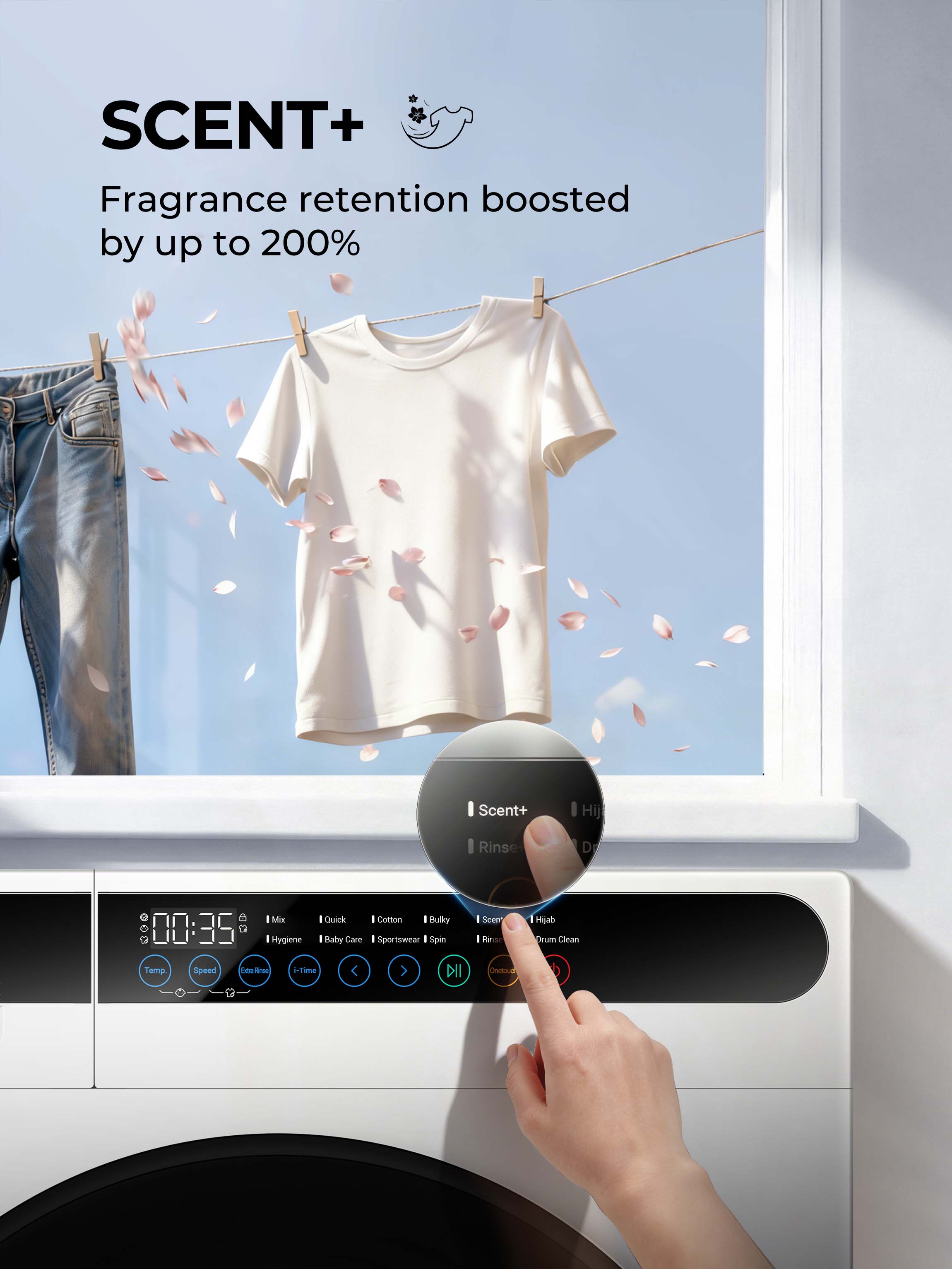 [ONLINE EXCLUSIVE] Haier HW80-BP10533W 8.0 kg Front Load Inverter ...
