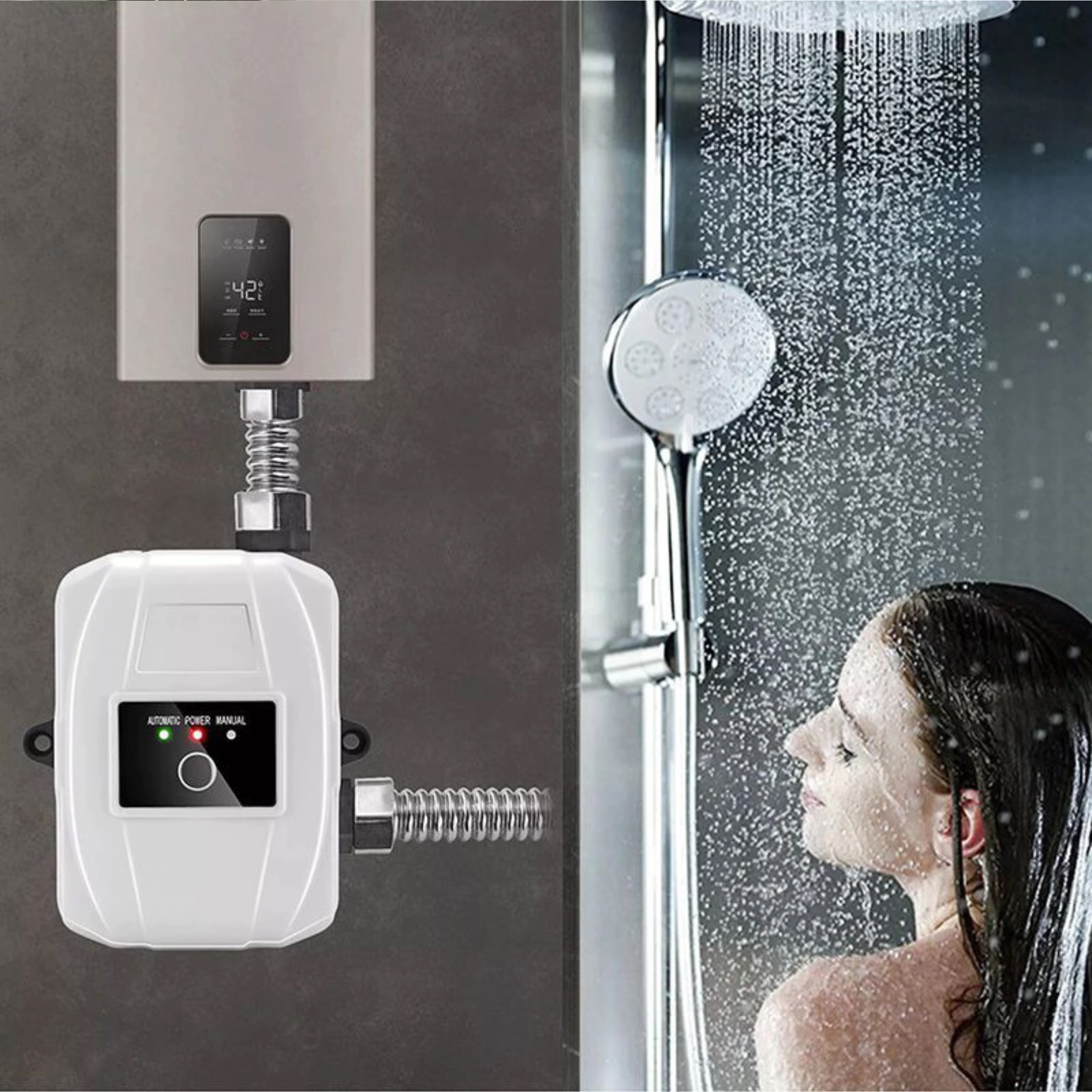 Water pump Pressure Washer Pump 220W Auto for Home Water pump motor ...