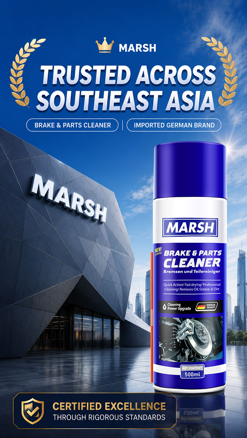 Marsh Brake Cleaner Spray High Efficiency Quick Dry No Residue 500ml ...