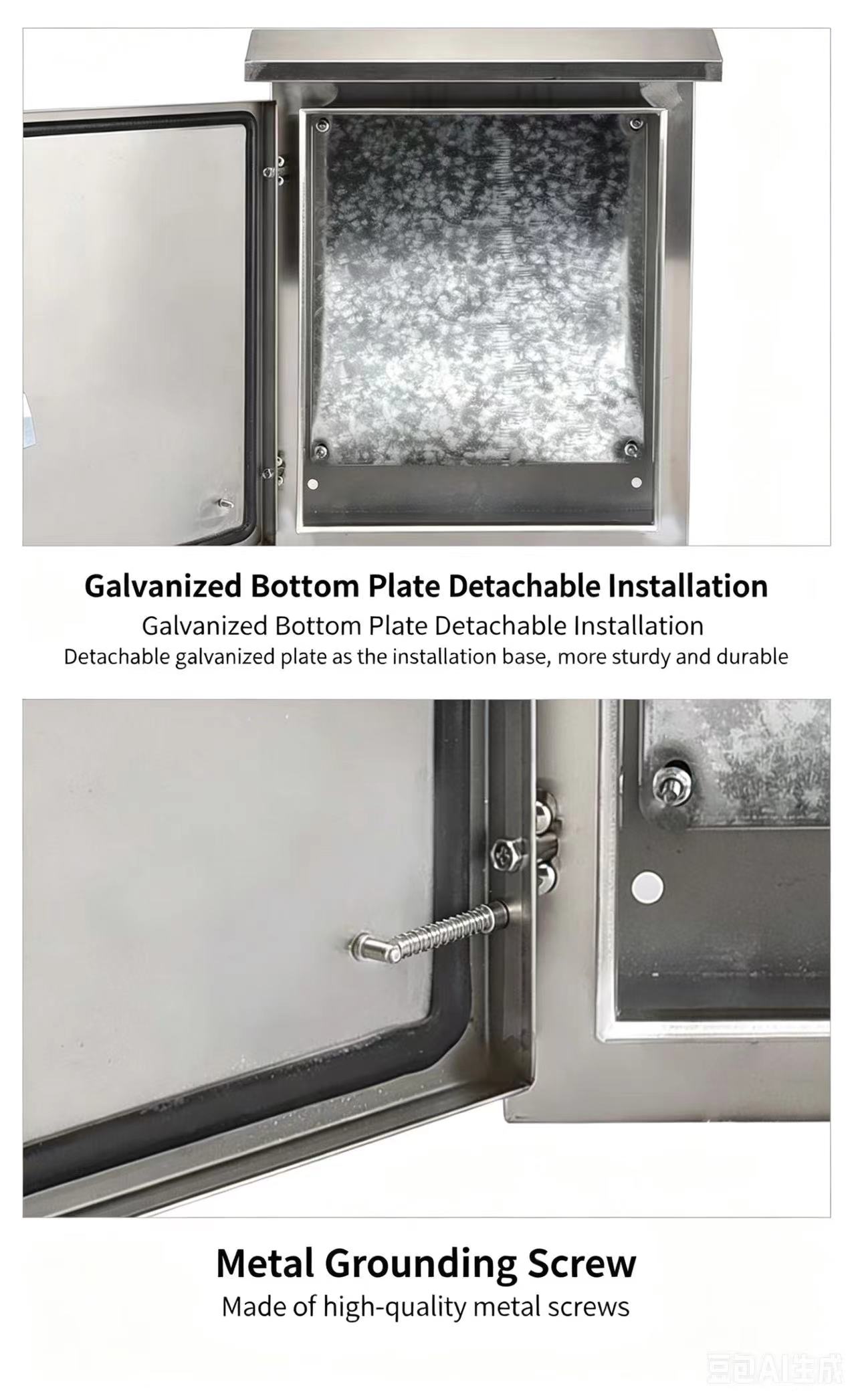 Outdoor Stainless Steel Power Distribution Box – Waterproof and ...