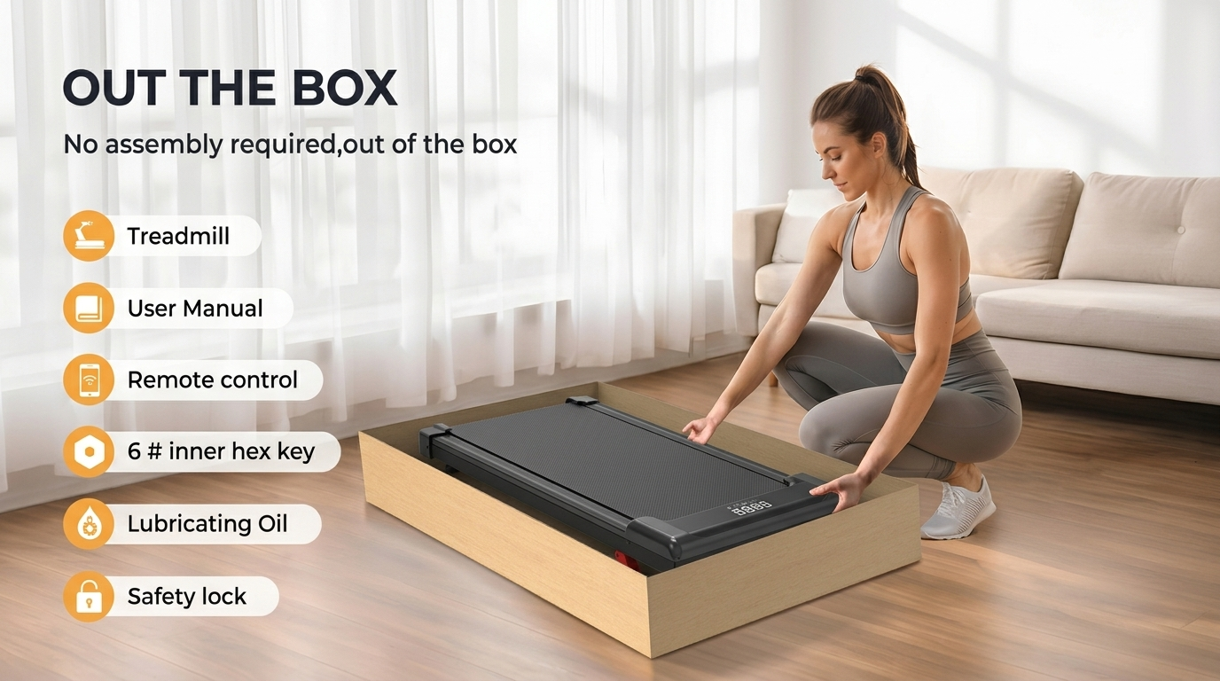 Treadmill 1-14KM/H Foldable Electric Walking Pad Threadmill Foldable ...
