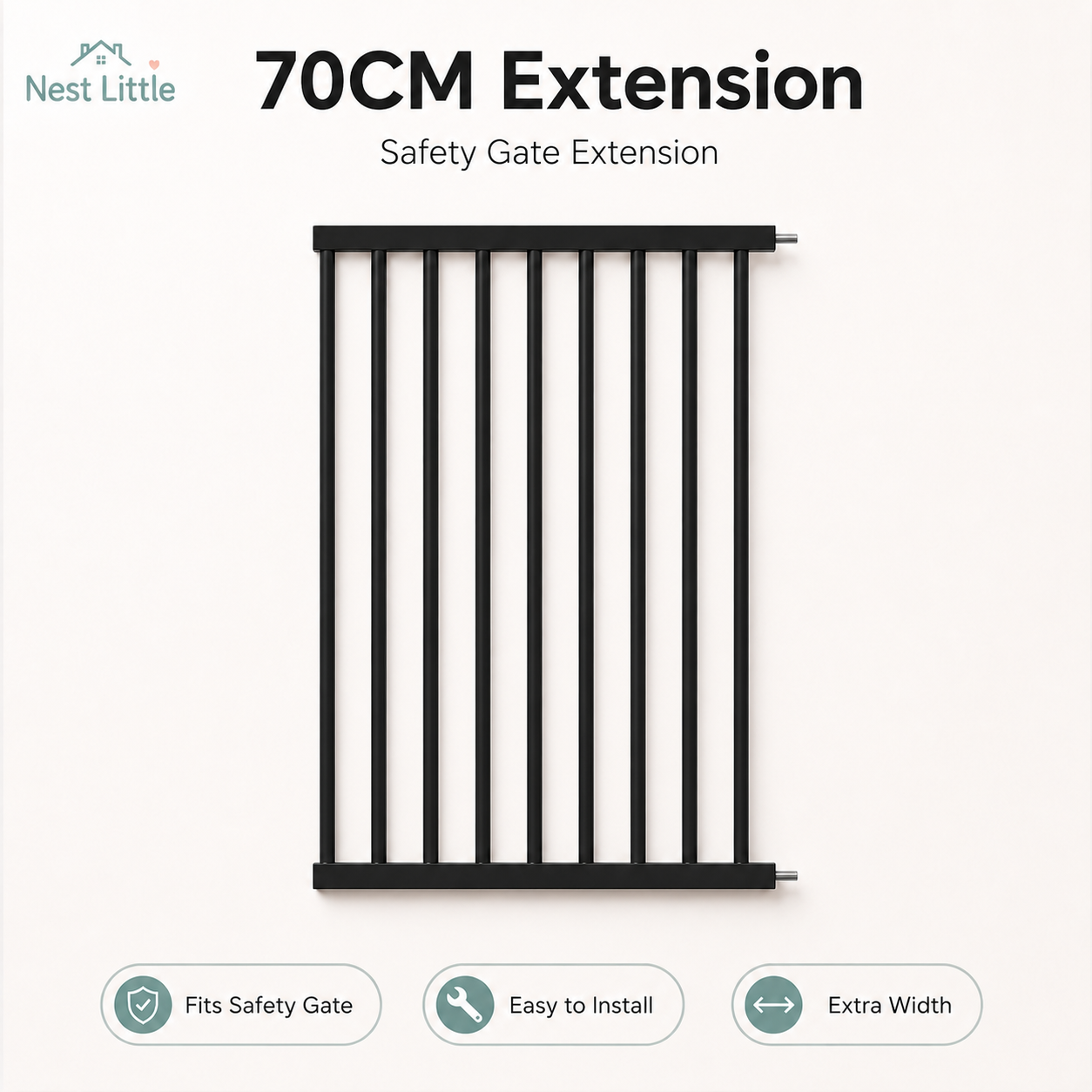 Gate For Baby Extend 7-70CM | Shopee Philippines