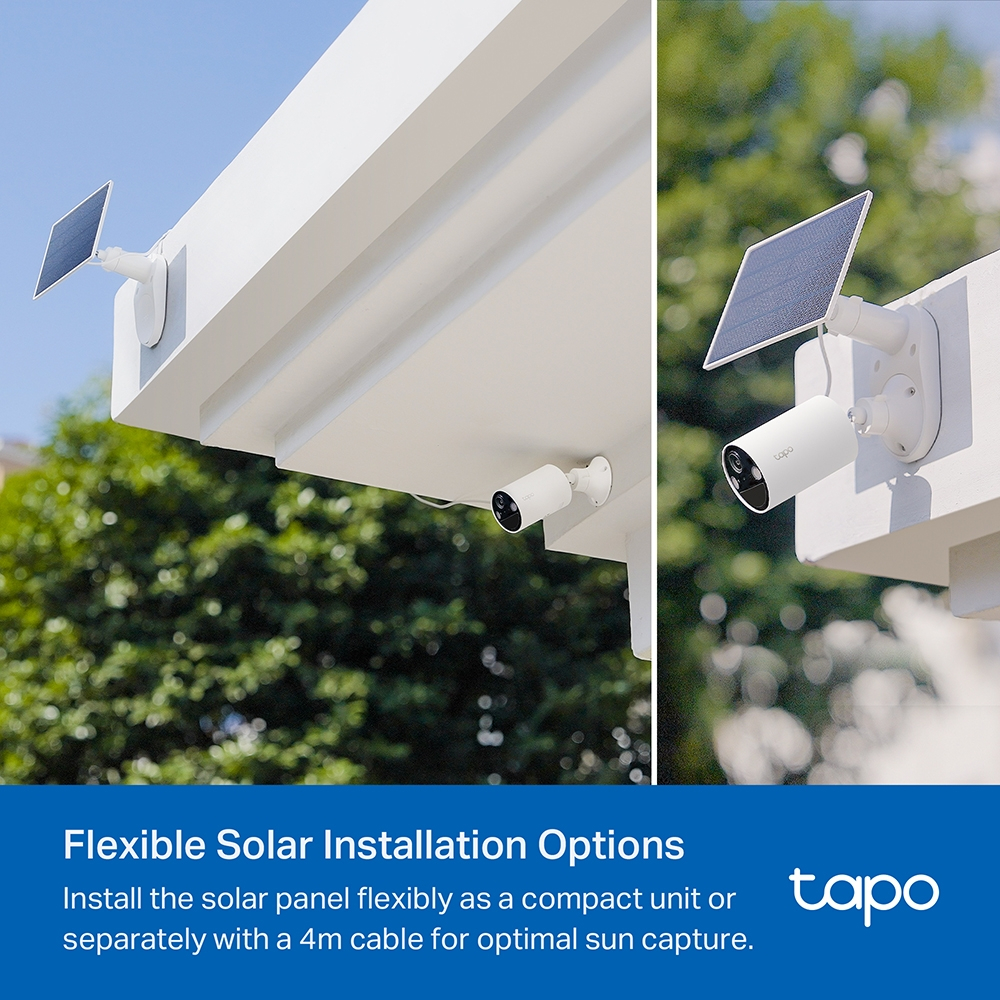 TP-Link Tapo C410 KIT 2K 3MP Solar-Powered Security Camera Kit IP65 ...