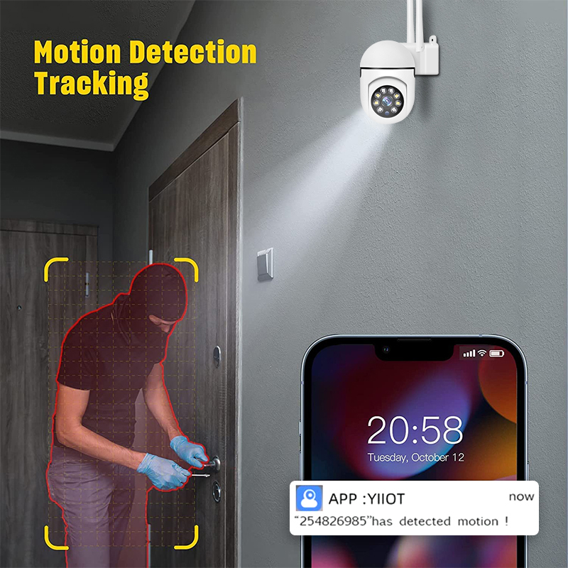 Home WiFi CCTV Camera Buy 1 Take 1plus 3MP PTZ Surveillance 3M Long ...