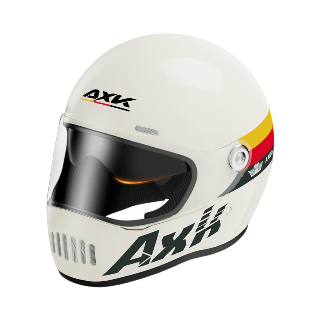 Retro Helmet Motorcycle Men's and Women's Full Helmet Cruise ...