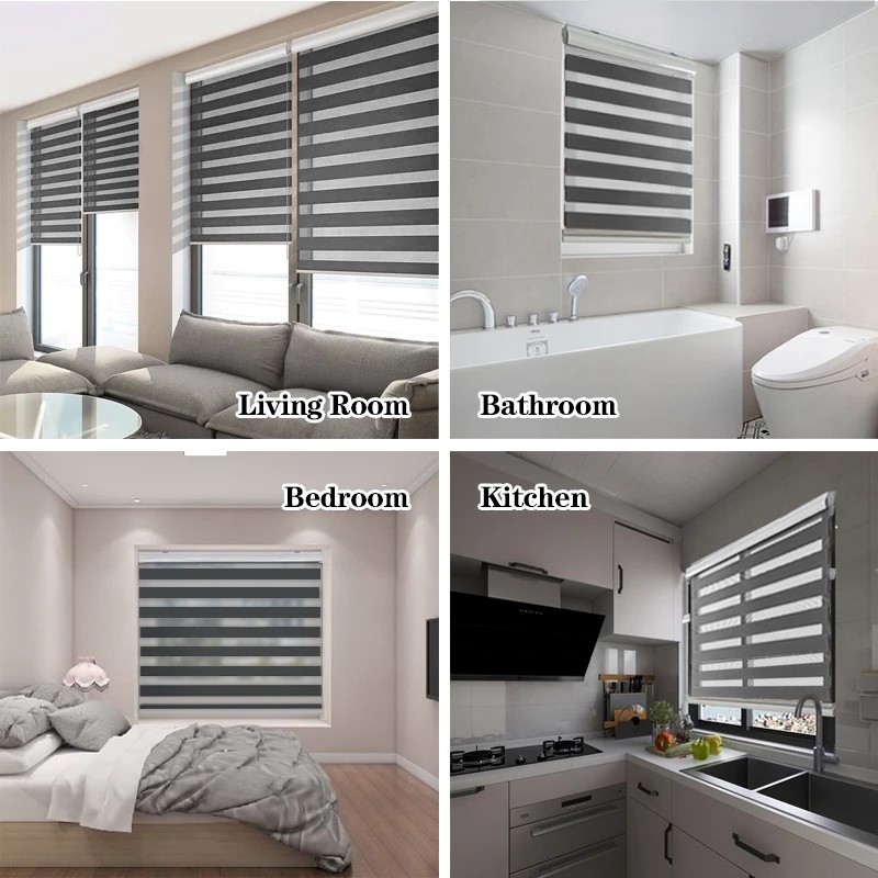 180cm/160cm/150cm/120cm/90cm Curtain Blinds for Windows Korean Blinds ...