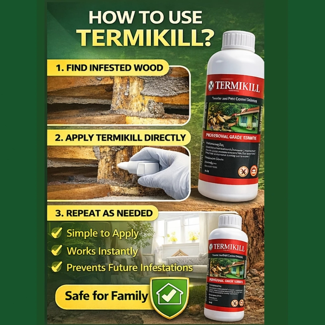 Termikill Anti Termite Spray Wood Protector Fast Acting Termite ...