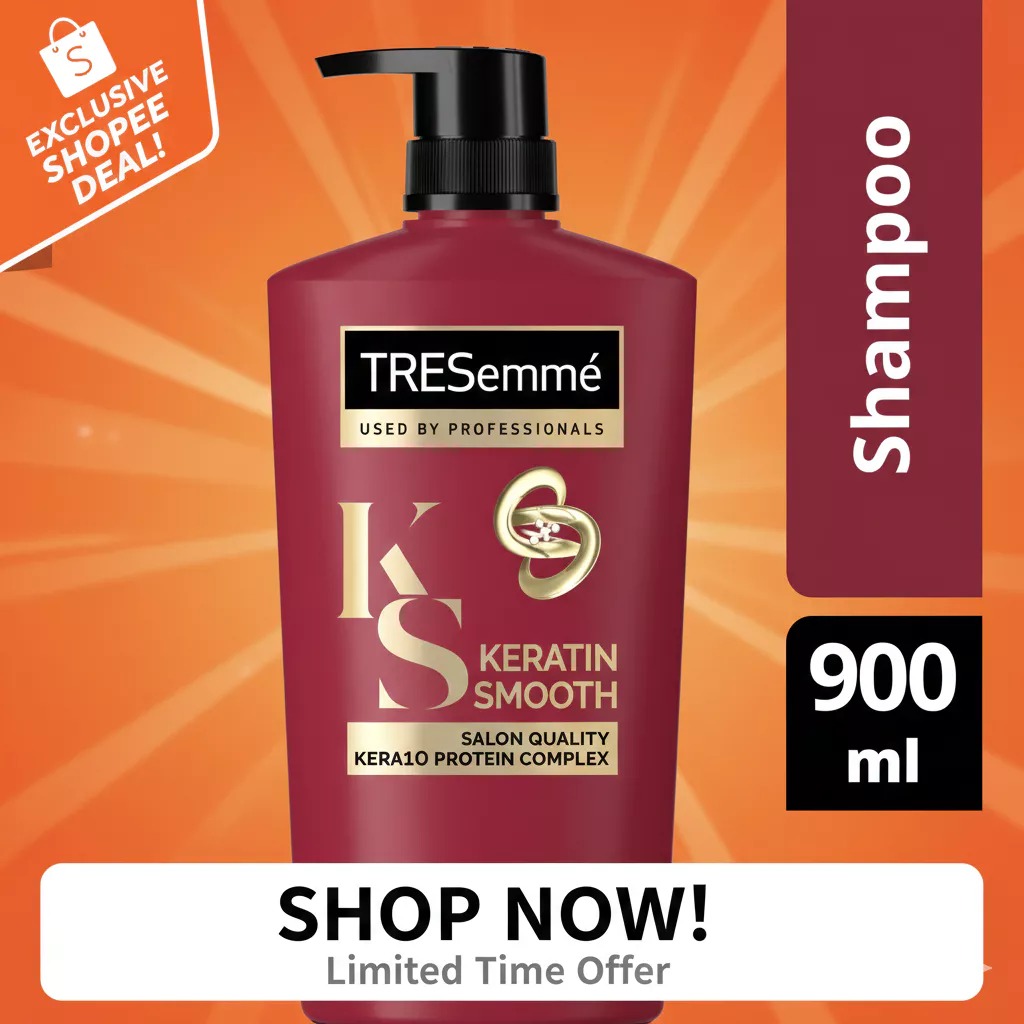 TRESemmé Keratin Smooth Conditioner 620ml with Shampoo Professional ...