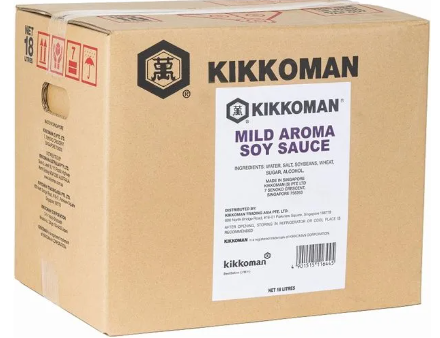[KIKKOMAN] MILD AROMA SOY SAUCE, 18L Box, 1500g pouch | Shopee Philippines