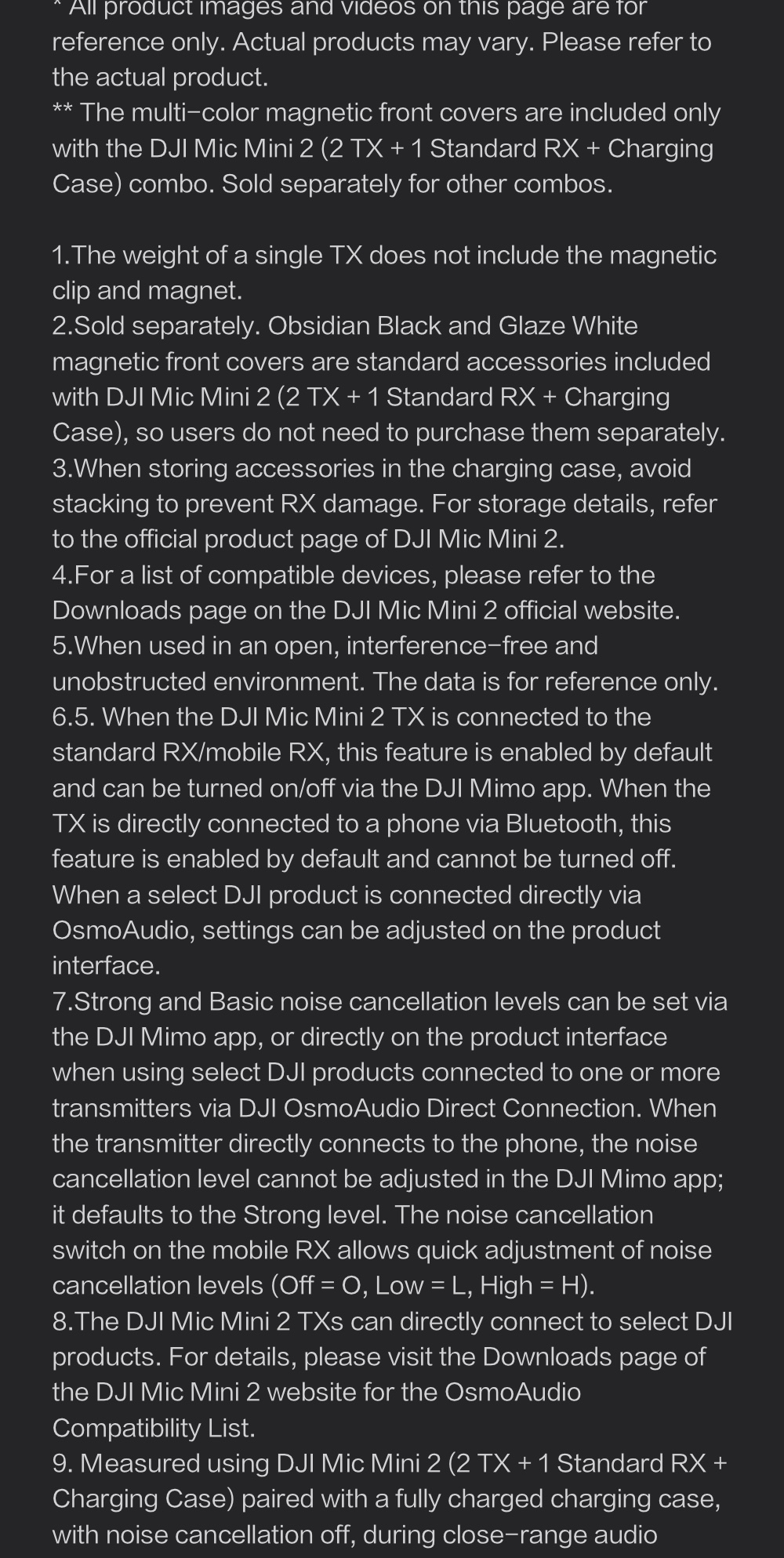 DJI Mic Mini 2 - Wireless Mic | Noise Cancelling | OsmoAudio Direct ...