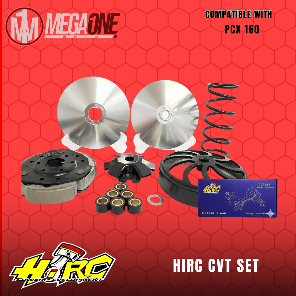 HIRC CVT SET FOR NMAX/MIO/M3/CLIC/ PCX/ ADV/ BEAT | Shopee Philippines