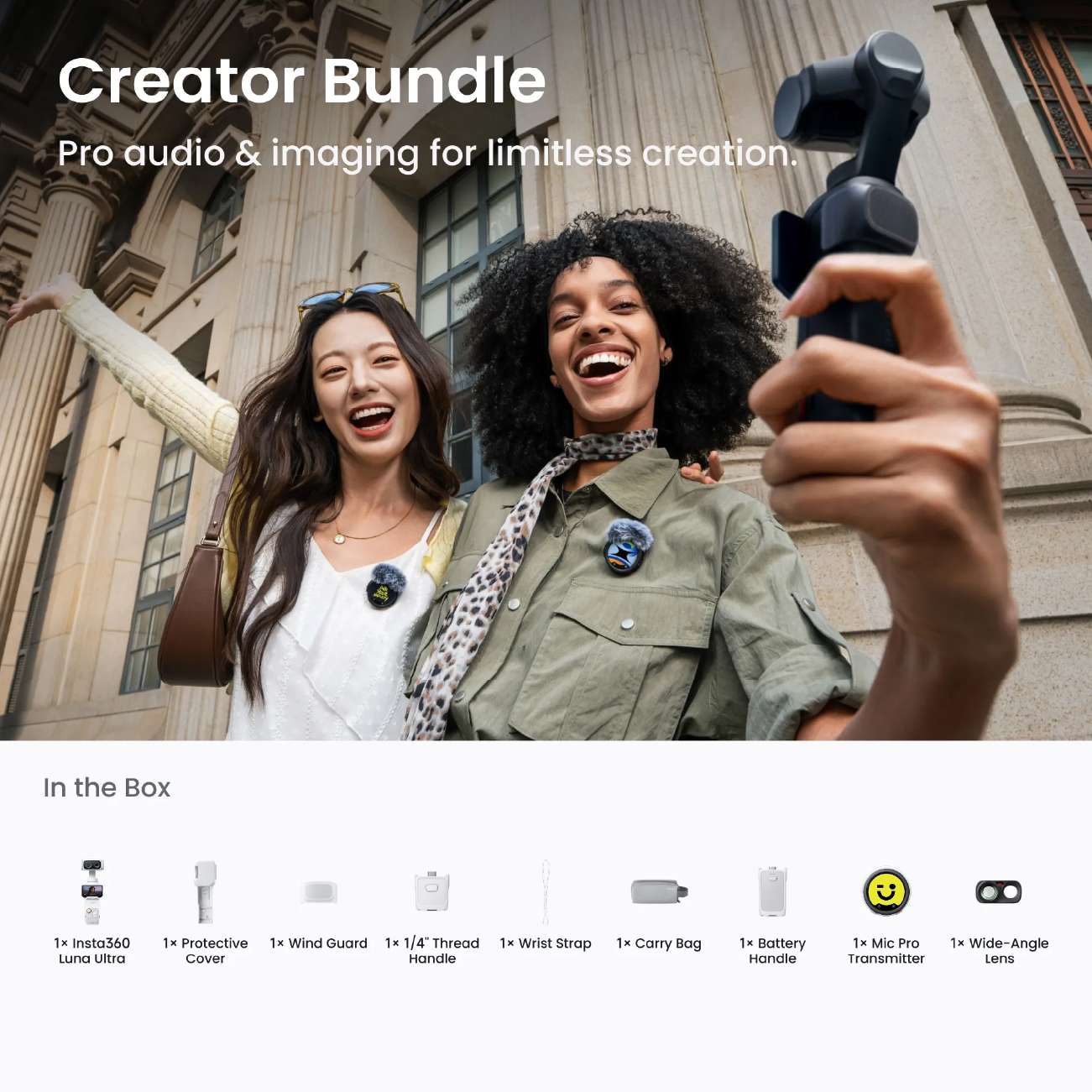Insta360 Luna Ultra 8K Gimbal Camera | Shopee Philippines