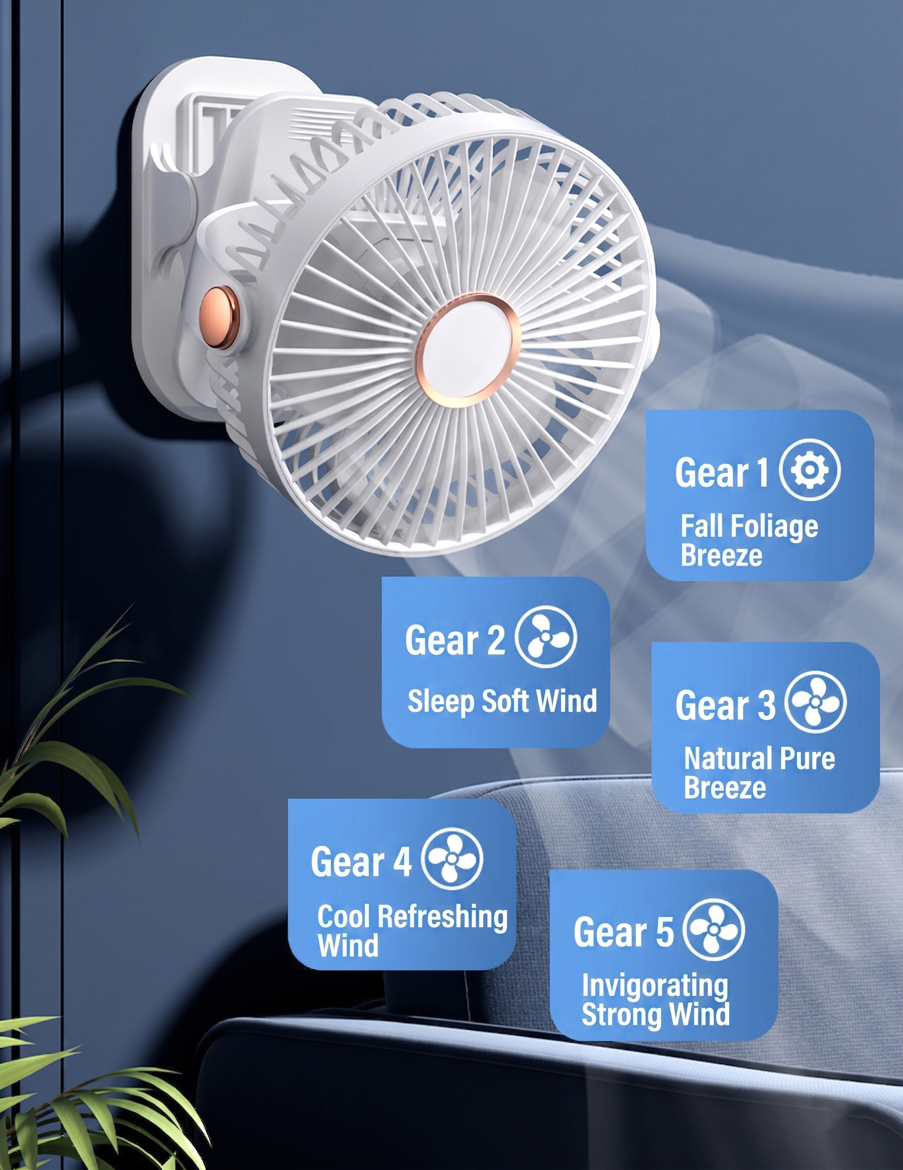 electric fan rechargeable fan Desk Fan Clip Fan portable fan usb fan ...