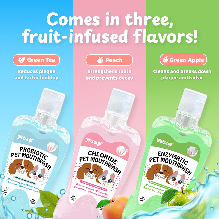 Petsup Organic Pet Mouthwash 380ml Fresh Breath Remove Tartar ...
