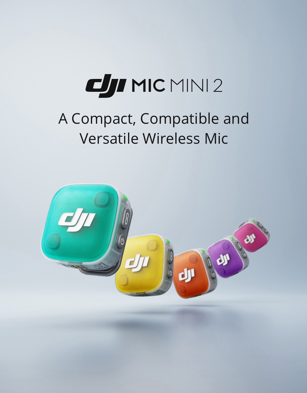 DJI Mic Mini 2 - Wireless Mic | Noise Cancelling | OsmoAudio Direct ...