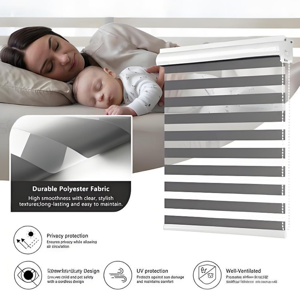 180cm/160cm/150cm/120cm/90cm Curtain Blinds for Windows Korean Blinds ...