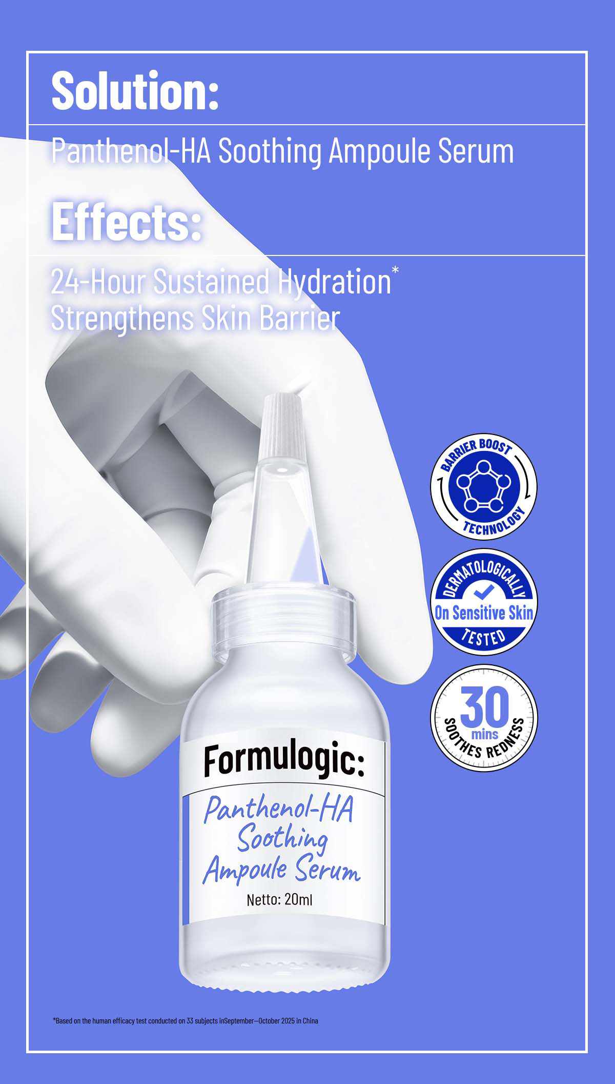 Formulogic: [Barrier Repair Kit] Soothing Ampoule Serum 20ml + SOS ...