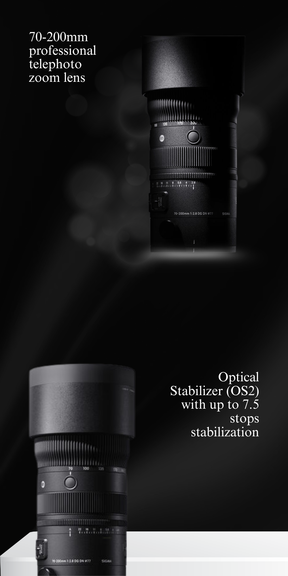 SIGMA 70-200mm F2.8 DG DN OS Sports Telephoto Zoom Lens Sony E Full ...
