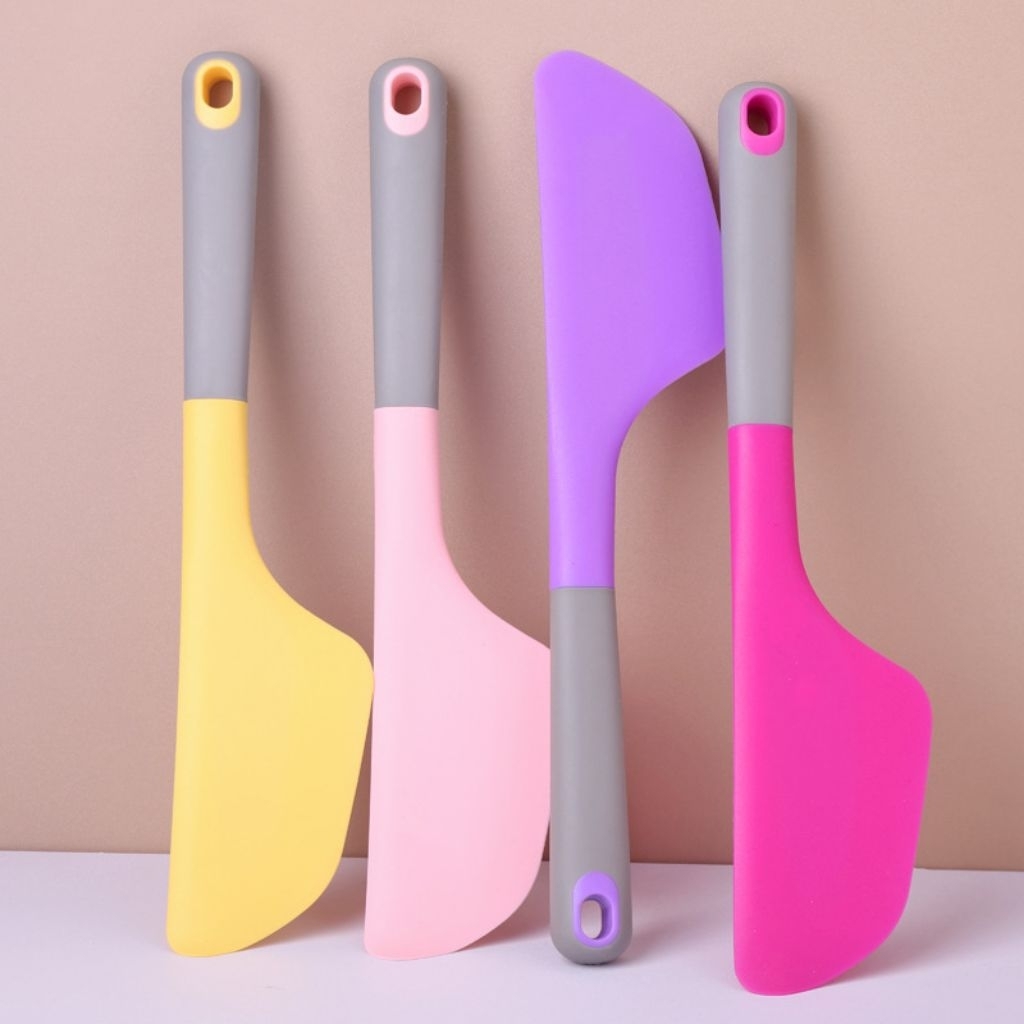 Heat Resistant 1pc Large Silicone Flexible Spatula and Scraper for ...