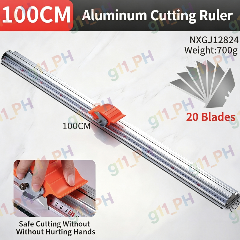 Sliding Cutting Ruler KT Board pvc Paper Fabric Cutting Ruler Anti-Slip ...