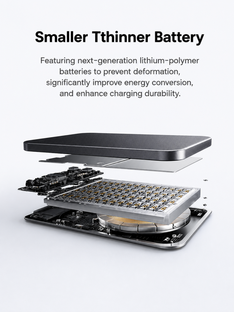 Xiaom Magnetic Powerbank Wireless Portable Slim Ultrathin For iPhone ...