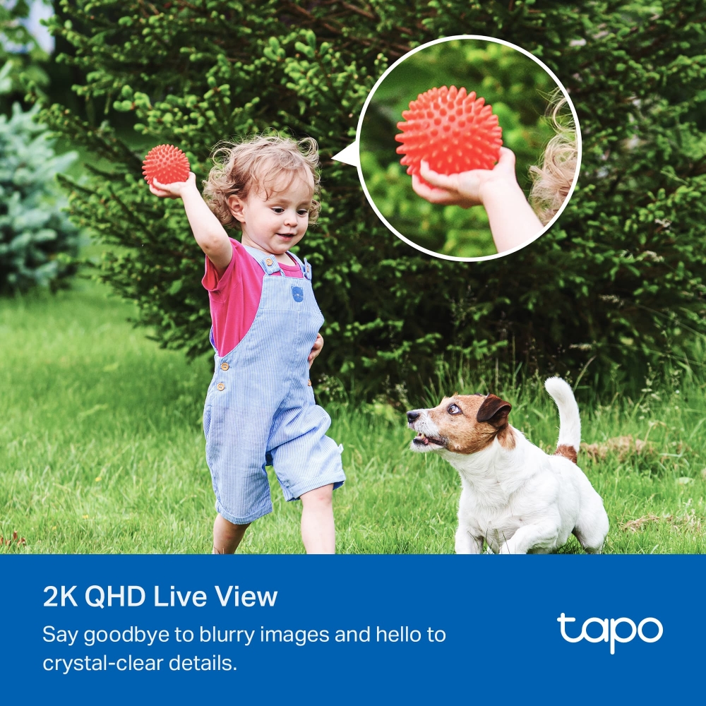 TP-Link Tapo C425 KIT 2K QHD Live View Solar-Powered Security Camera ...