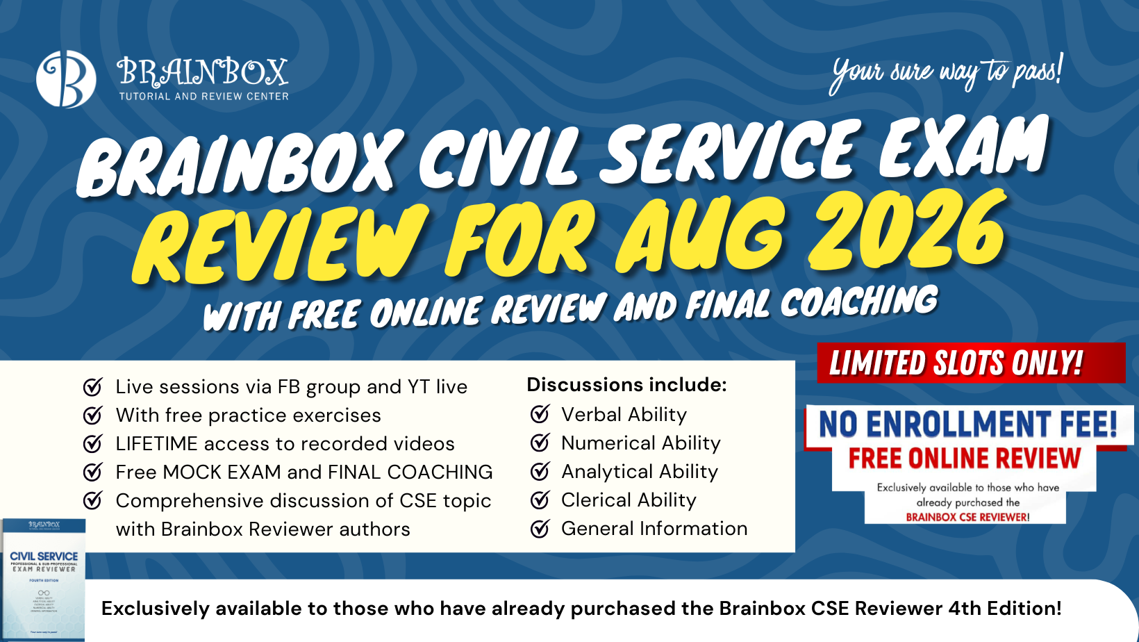 Brainbox Civil Service Reviewer - 4th Edition - New Released (Updated ...