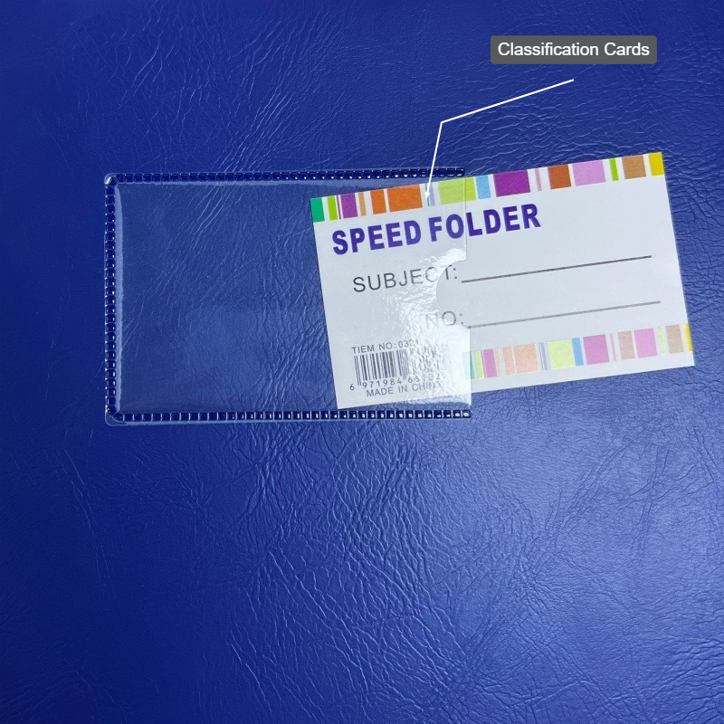 Leather Portfolio Folder Clipboard Long with Cover Paper Organizer ...
