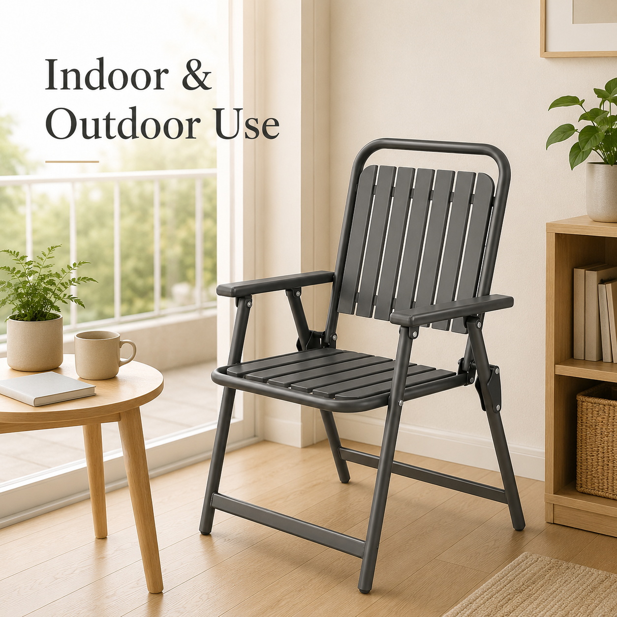 Outdoor Folding Chair Heavy Duty Portable Patio Garden Camping Chair ...