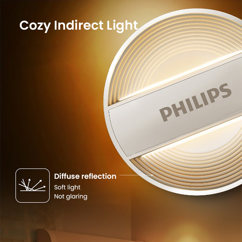 Philips LED Wall-mounted Night Light with Light Sensor & Motion Sensor ...