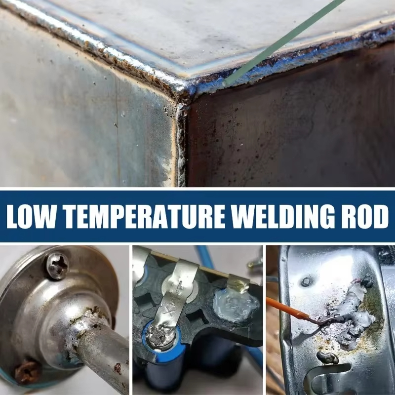 100/200PCS Green Skin Carbon Steel Welding Rods for Strong and Reliable ...