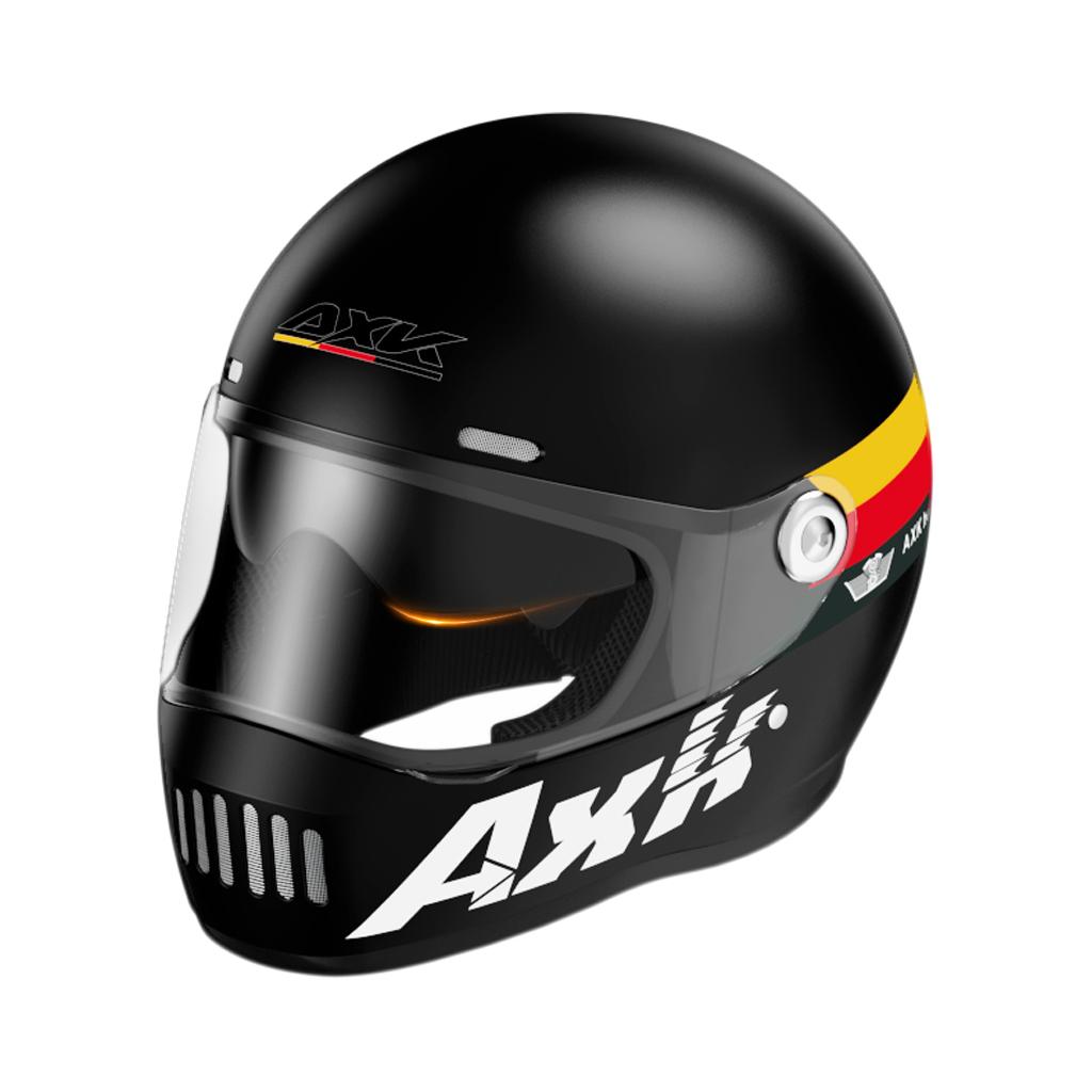 Retro Helmet Motorcycle Men's and Women's Full Helmet Cruise ...