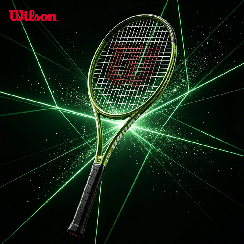 Intermediate | Wilson BLADE FEEL 100 Tennis Racket (Strung) Control ...
