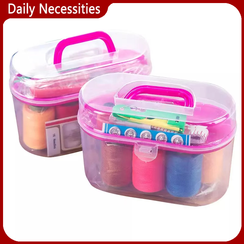 DN #10In1 Sewing Kit Box Set Small Household Sewing Tools Portable ...