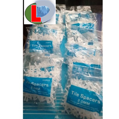 100pcs 1mm 1.5mm 2mm 2.5mm 3MM 5MM Cross Tile Leveling System Ceramic ...