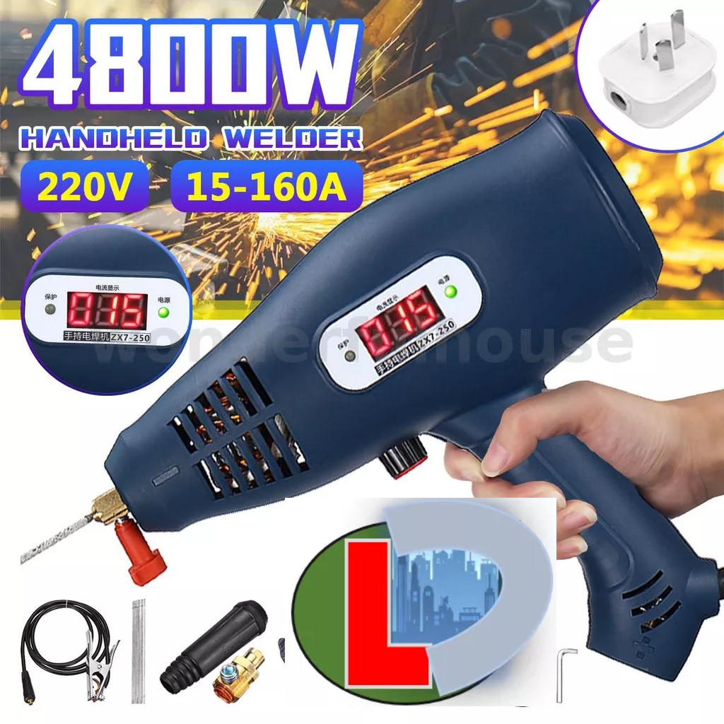0-160A Digital Electric Auto Welding Machine 220V 4800W Handheld Arc ...